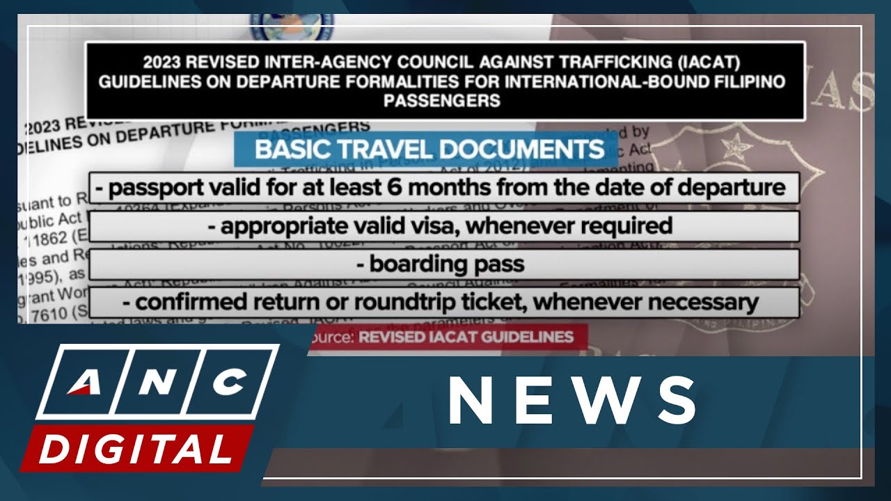 Anti-Trafficking Council approves revised departure rules for Filipino ...
