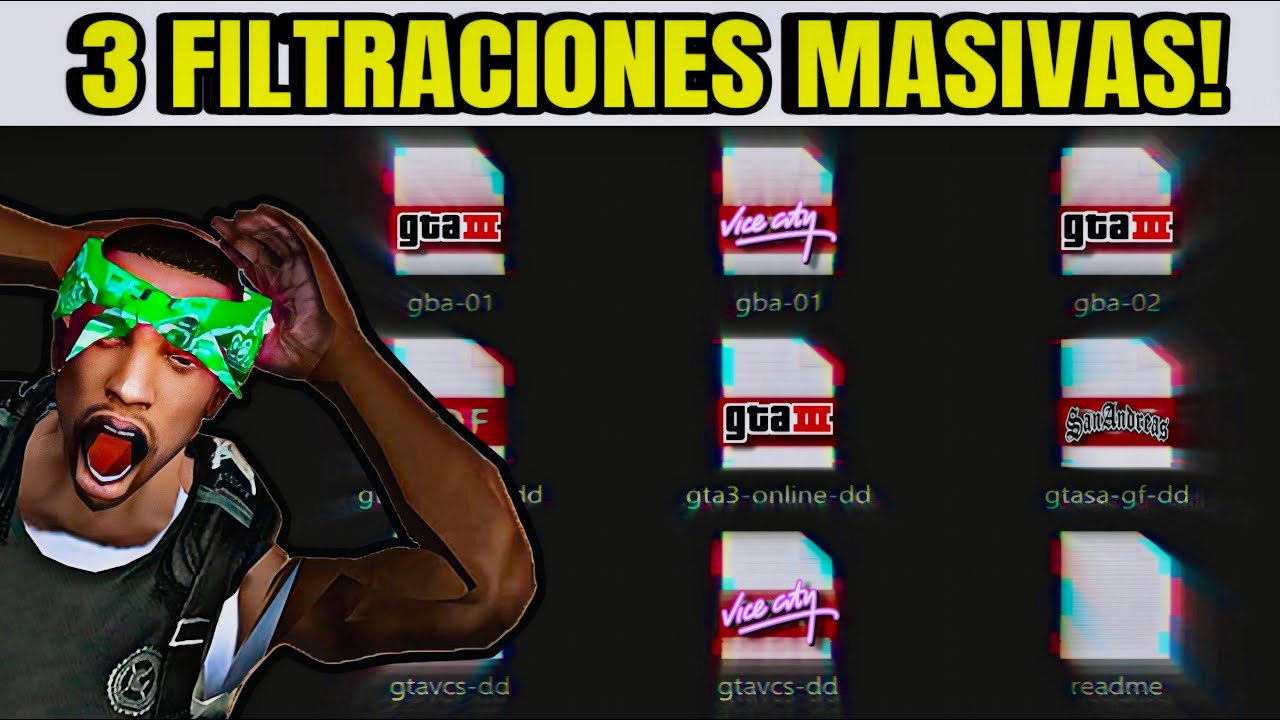 La NUEVA FILTRACIÓN MASIVA de GTA (+120 Paginas) - YouTube