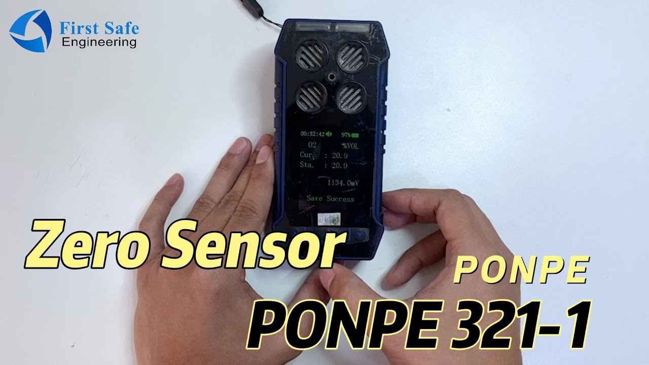 วิธีการ Zero Sensor Model : PONPE 321-1 - YouTube