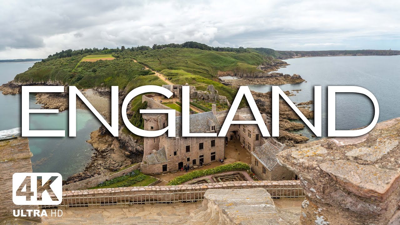 ENGLAND 4K • Beautiful Places • Relaxing Atmosphere - Ultra HD Quality ...