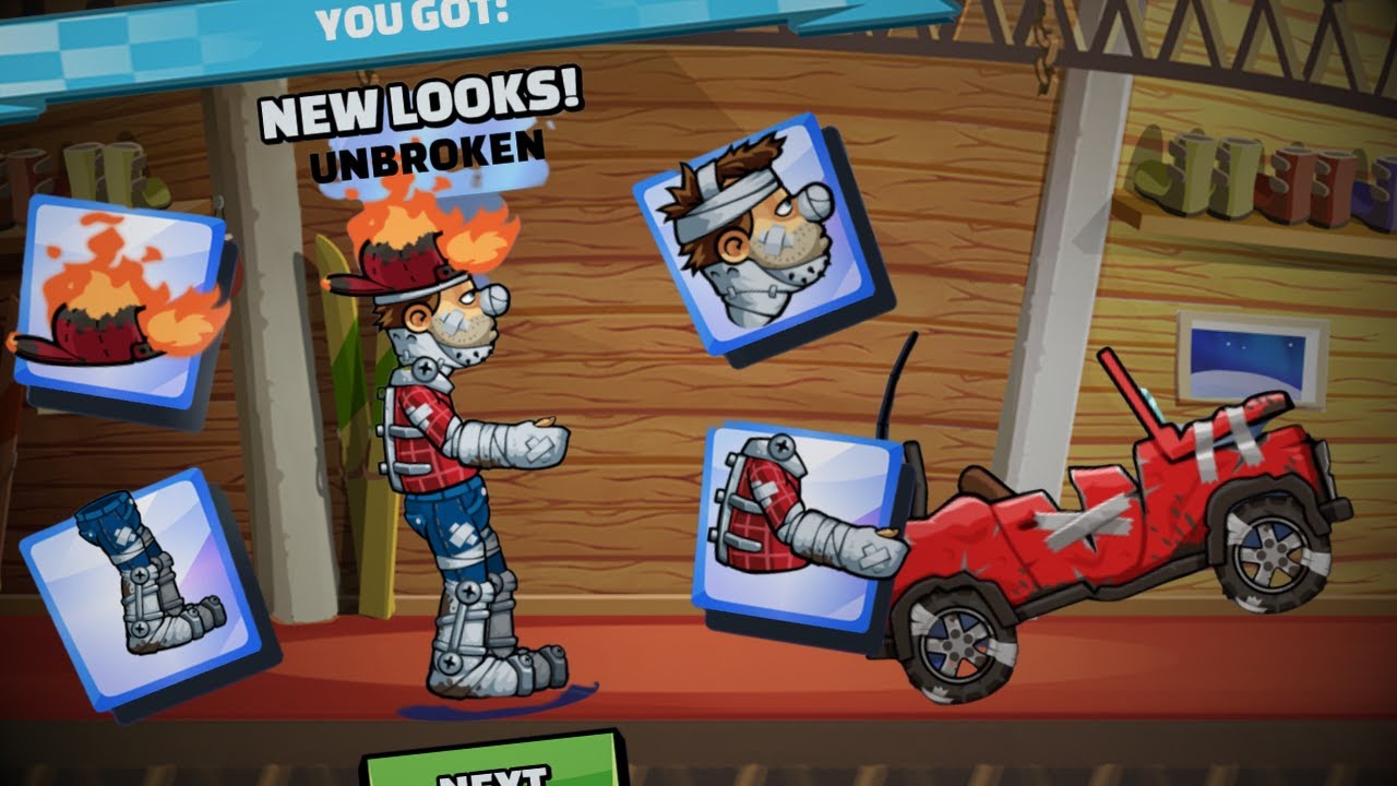 🤭I Unlocked Unbroken Skin! HCR2 Adventure | Hill Climb Racing 2 LIVE ...