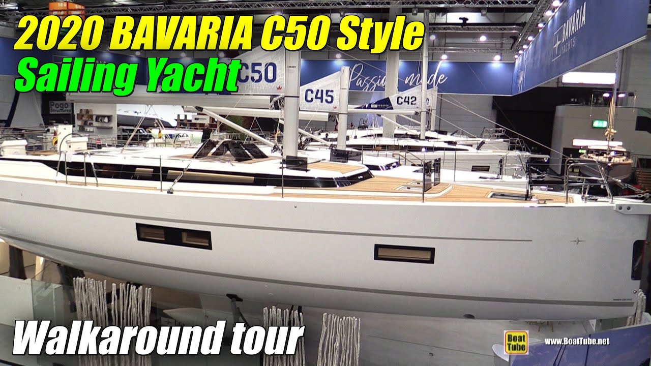 2020 Bavaria C50 Style Sailing Yacht - Walkaround Tour - 2020 Boot ...
