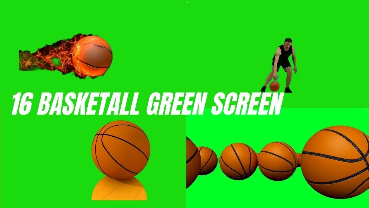 Basketball Animation Green Screen Video | 16 Basketball Green Screen ...