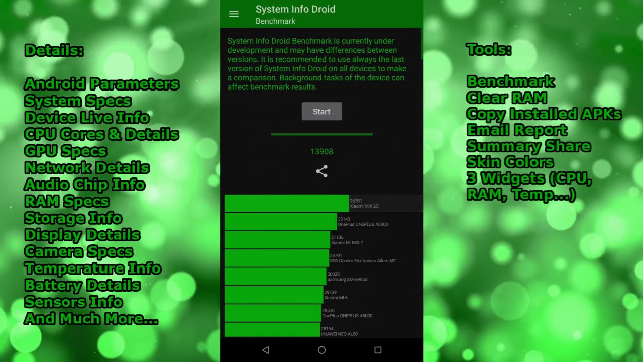 System Info Droid (Android App, 2018 Update) - YouTube