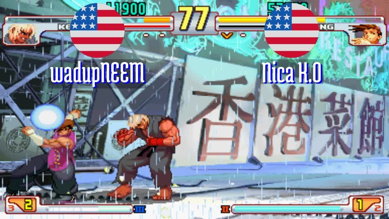FT3 @sfiii3nr1: wadupNEEM (US) vs Nica K.O (US) [SF III 3rd Strike ...