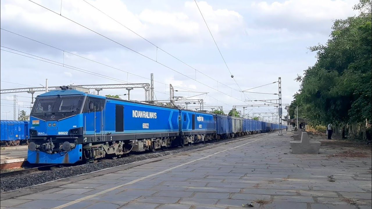 High Speed Freight Train Videos | Southern Railways | High Speed Train ...