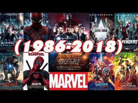 TÜM MARVEL FİLMLERİ | ALL MARVEL MOVİES | (1986-2018)