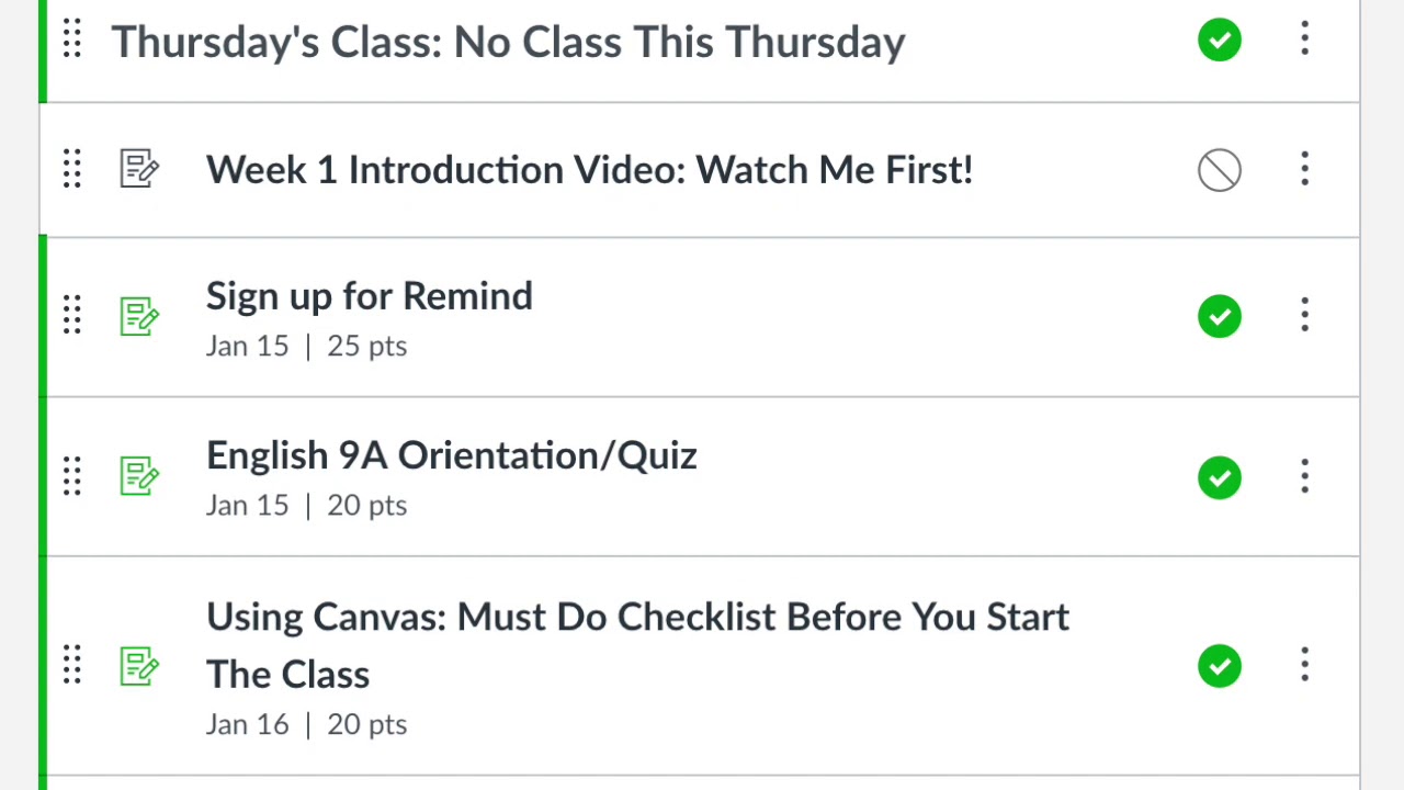 English 9A Week 1 - YouTube