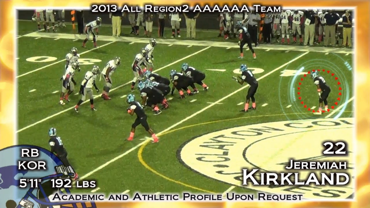 Jeremiah Kirkland #22 Lovejoy High School Running Back - YouTube