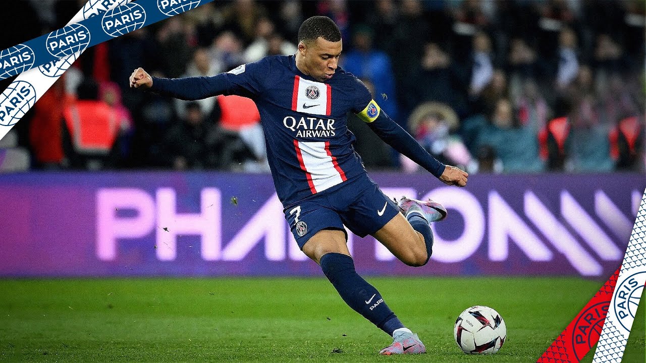 Mbappé's amazing skills in SLOW MOTION - YouTube
