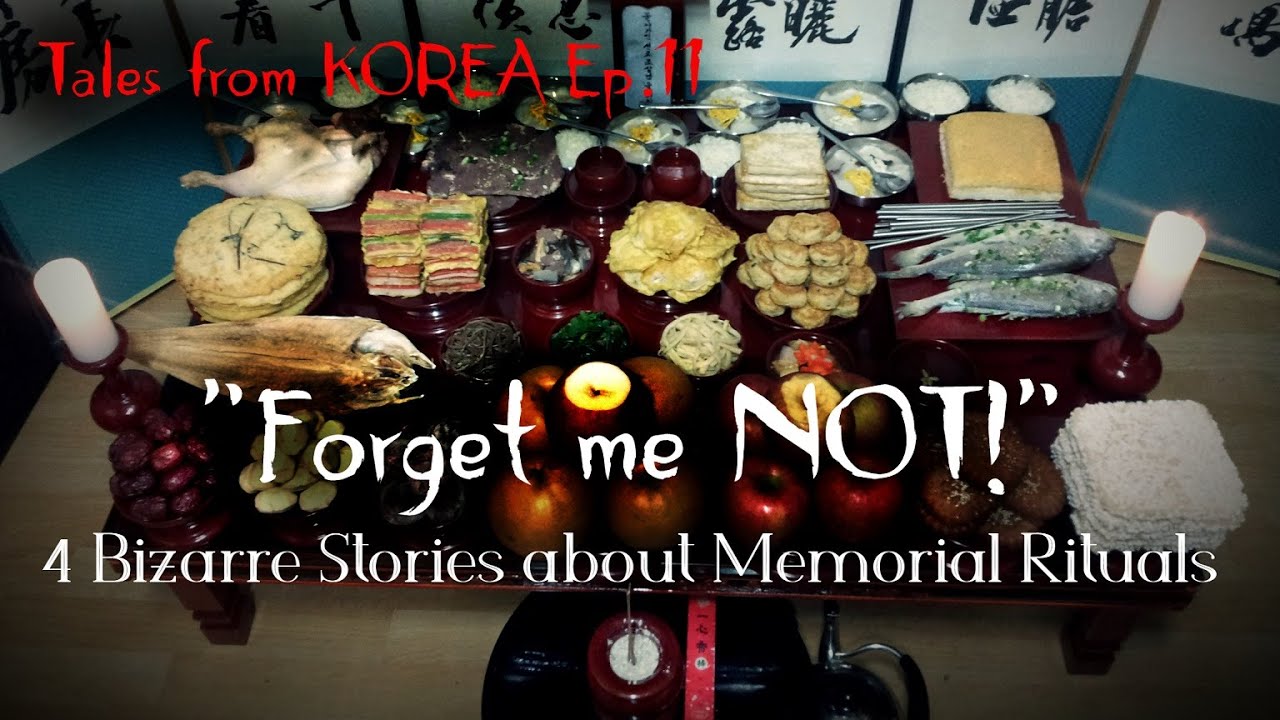 4 Bizarre Stories about Memorial Rituals (제사 Jesa) - Tales from Korea ...