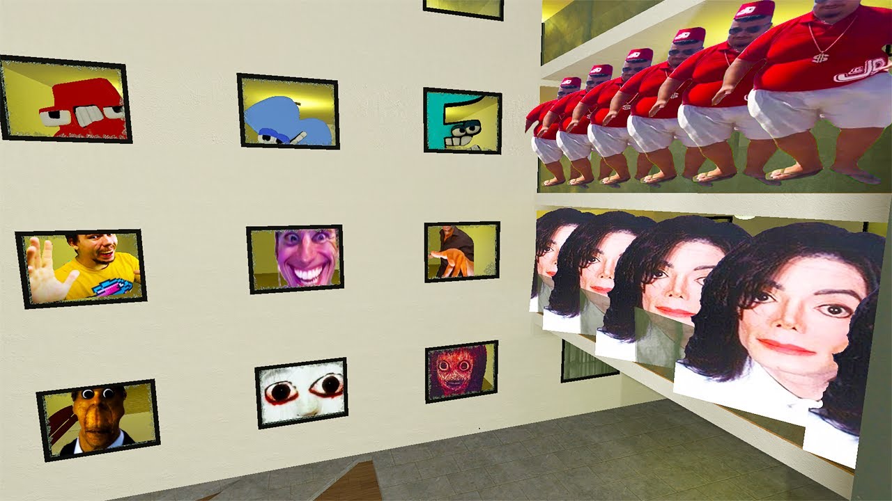 The Hotel Is Full Of Alphabet Lore, Obunga, Tomino, Aheno, Jerma, Skibidi Bop Bop, Michael ...