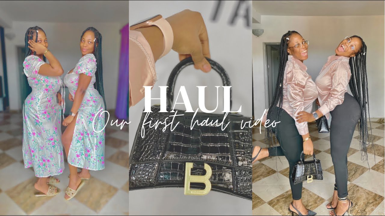 our first clothing haul - YouTube
