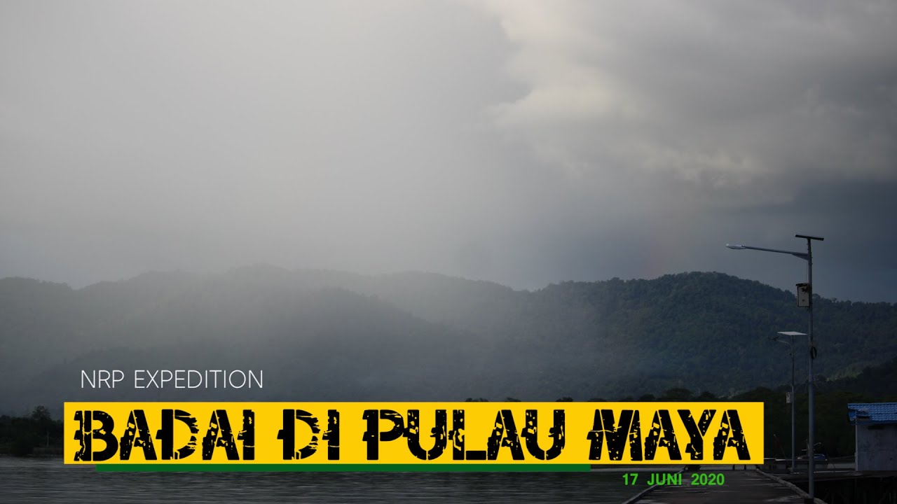 Badai di Laut, Pesona Pulau Maya Karimata🌪️ - YouTube