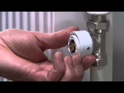 Danfoss Living Eco -patteritermostaatin asennus - YouTube