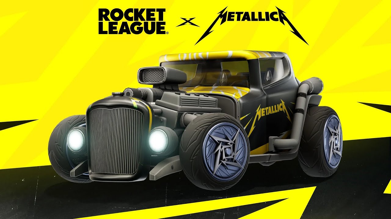 Rocket League Season 15 Metallica Themed Backfire Highlights - YouTube