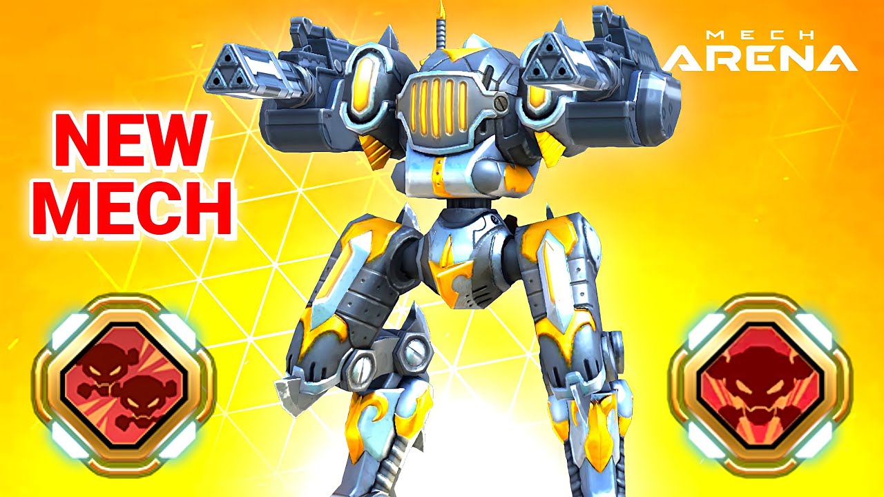 Redeemer + Auto Cannon 4 - Mech Arena - YouTube