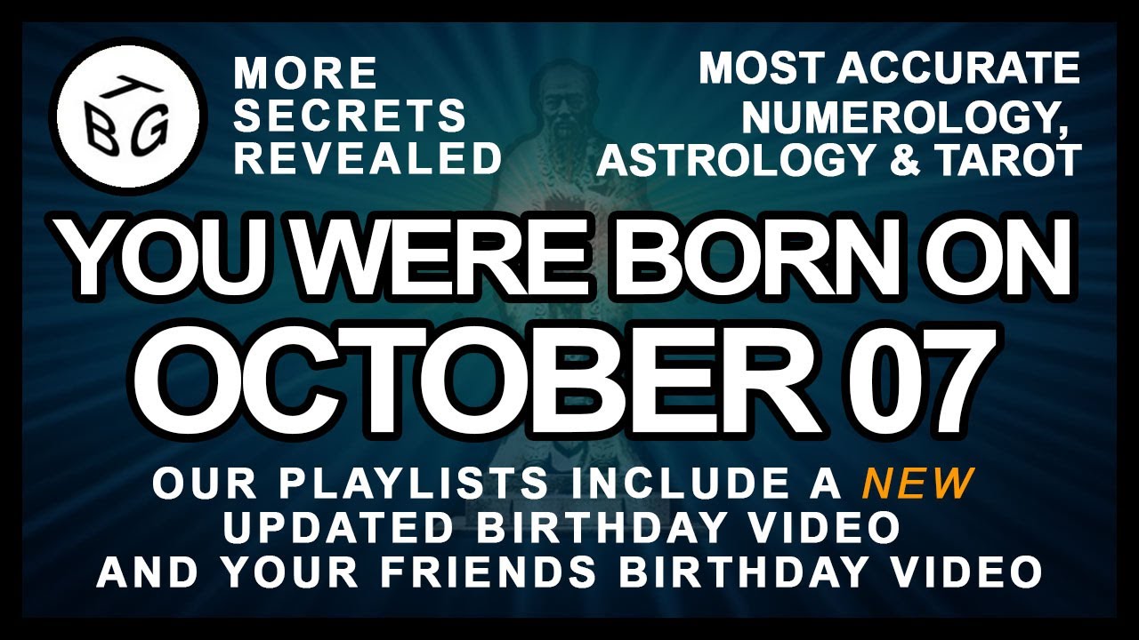 Born On October 7 Happy Birthday The Birthday Guru YouTube born-on-october-7-happy-birthday-the-birthday-guru-youtube