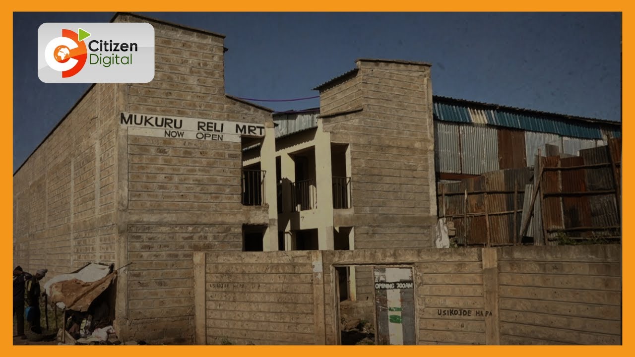 Mukuru Reli Market with 900 stalls has less than 10 traders - YouTube
