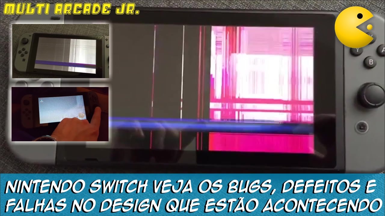Nintendo Switch: bugs, defeitos e falhas que estão acontecendo - YouTube