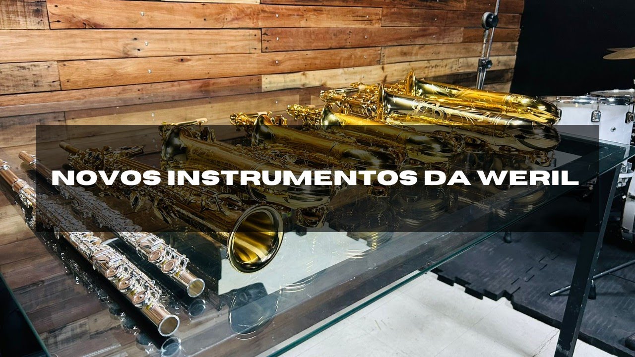 Experimentando os Novos Instrumentos da Weril - YouTube
