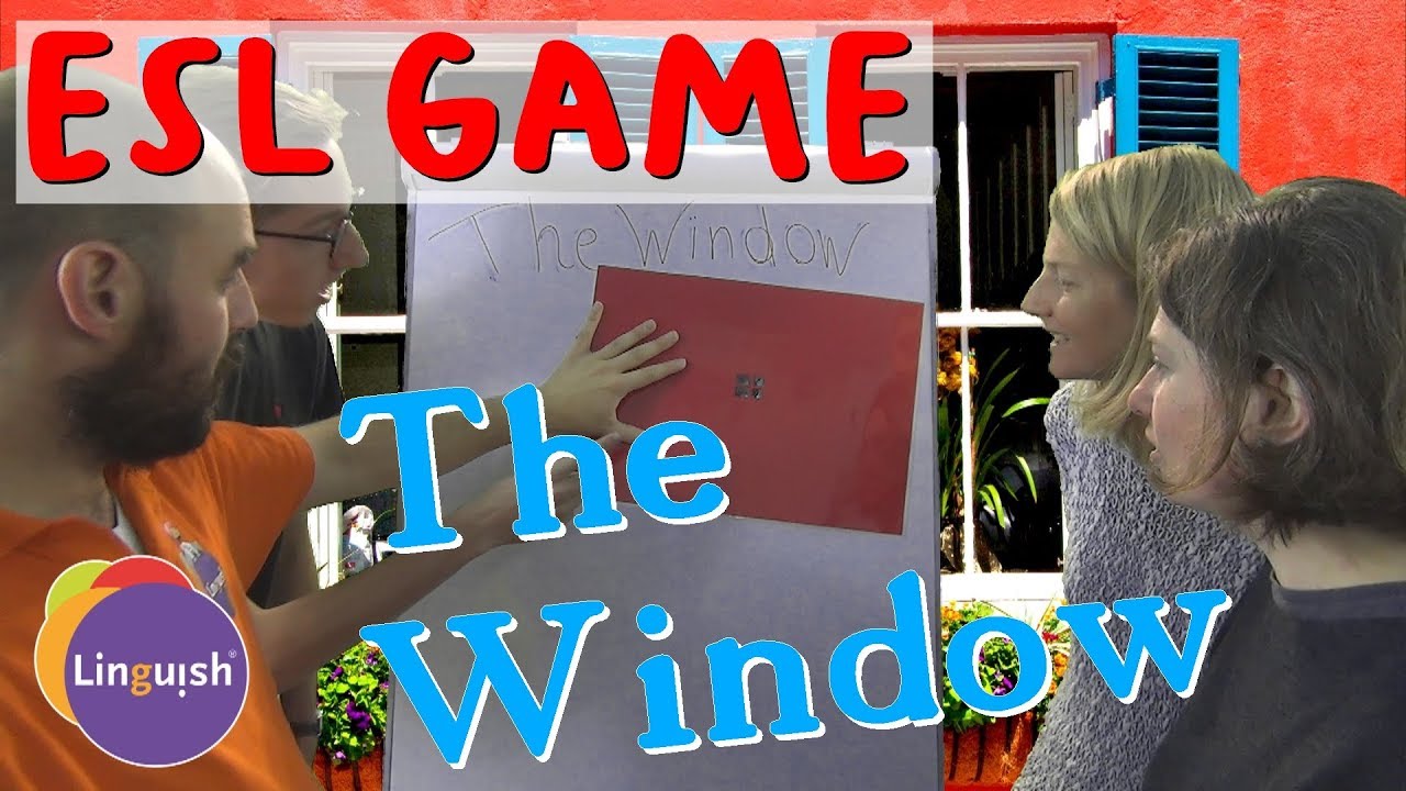 Linguish ESL Games // The window // LT98 - YouTube