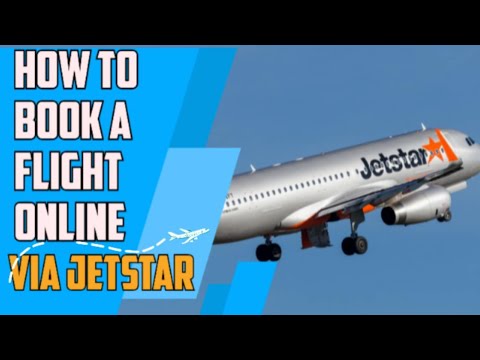 How to book a flight via JETSTAR • Flight Status • Check In • Manage ...