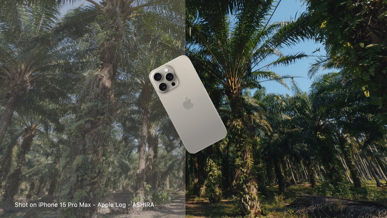 4K Apple Log - iPhone 15 pro max - by ASHIRA - YouTube