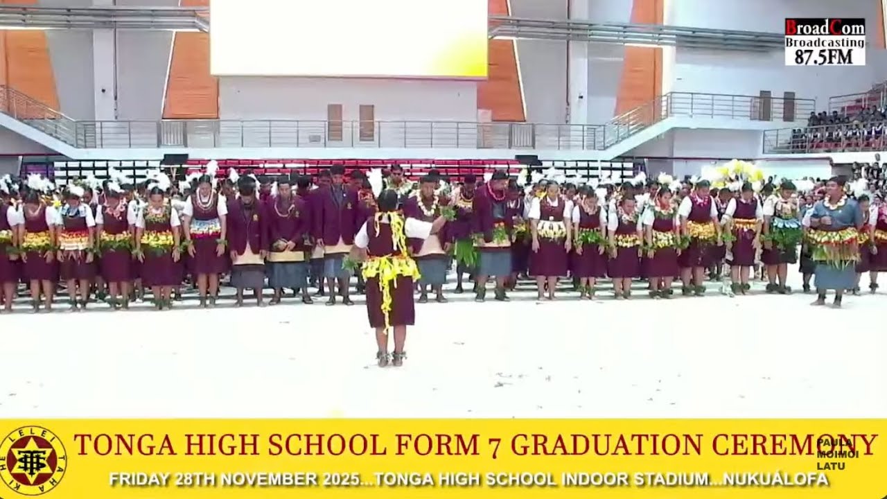 💛 Tonga High School Form 7 Graduation Ceremony To the Best 🇹🇴 Kingdom ...