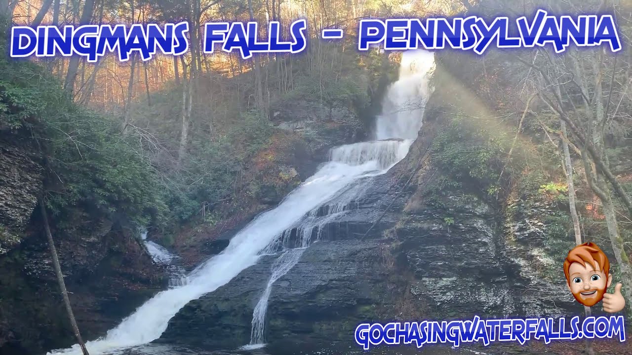 Dingmans Falls - Pennsylvania - GoChasingWaterfalls.com - YouTube