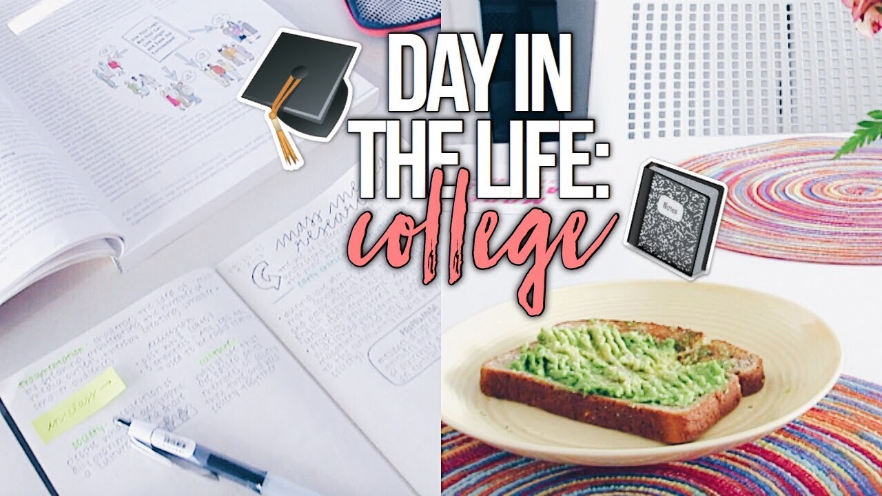 Day In The Life: COLLEGE! | Reese Regan - YouTube