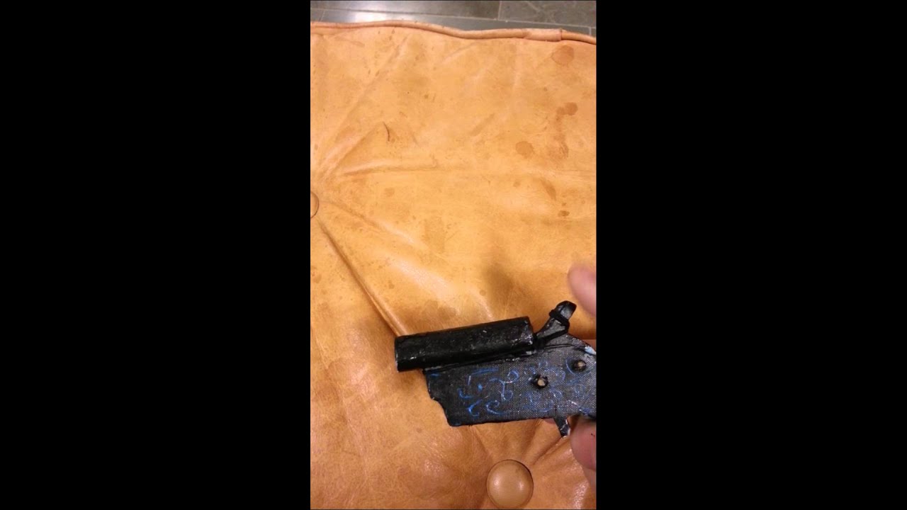 Homemade derringer - YouTube