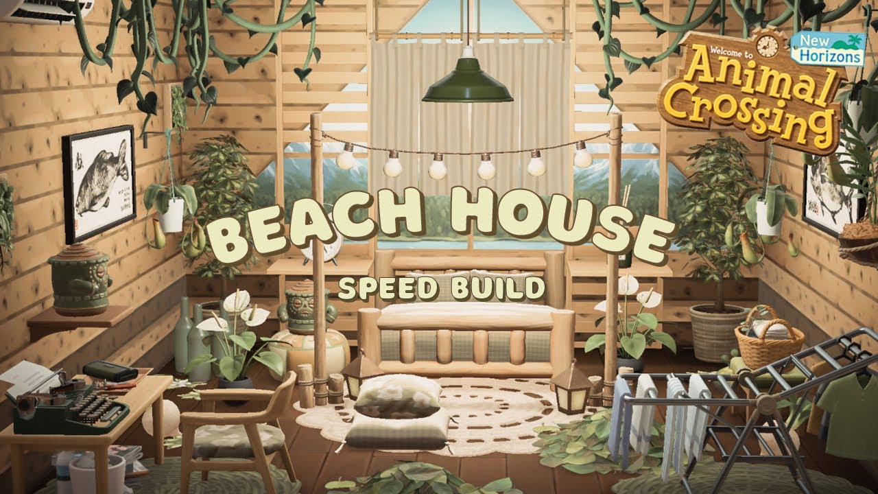 The BEST interior i've made?! // Animal Crossing New Horizons Speed ...