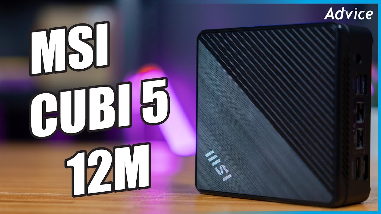 รีวิว MSI CUBI 5 12M Mini PC คอมไซส์ฝามือ แต่สเปคใหญ่เกินเบอร์!! - YouTube