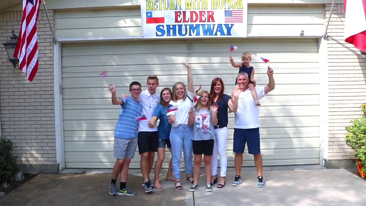 Elder David Shumway Homecoming - YouTube