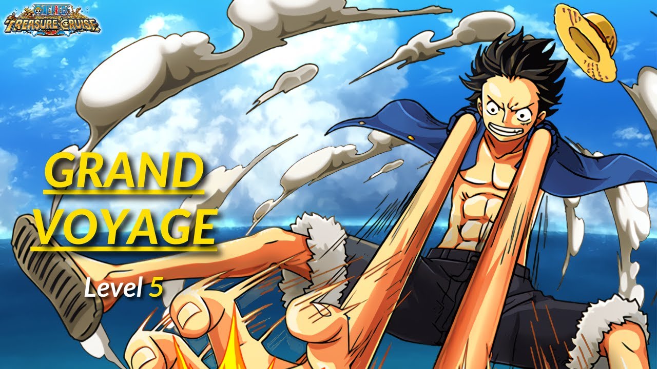 LEVEL 5! Grand Voyage Vs. ⭐10 Monkey D. Luffy! Orange Town (One Piece ...