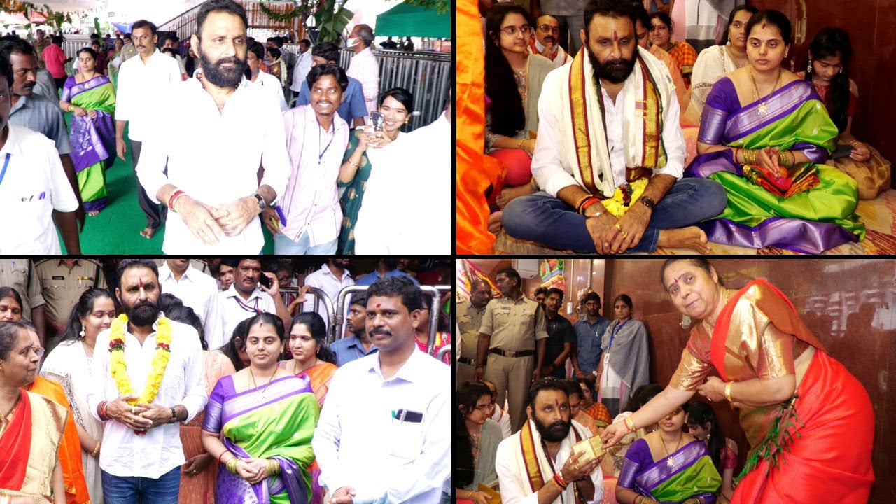 Kodali Nani & His Family Visits Kanaka Durga Temple At Vijayawada ...