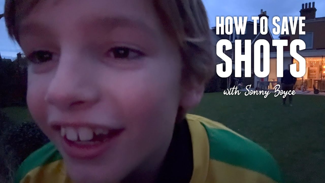 How to save shots - YouTube