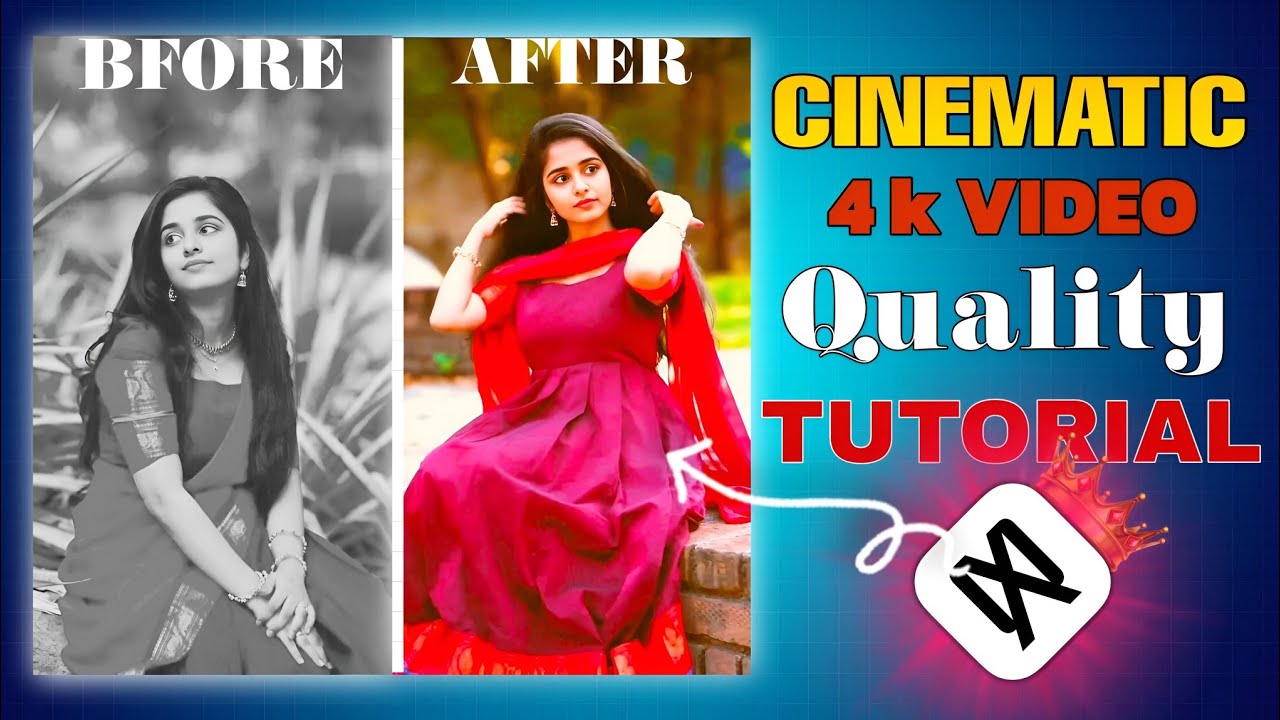 New Capcut Cinematic Colorgrading Tutorial | Capcut Video Editing - YouTube