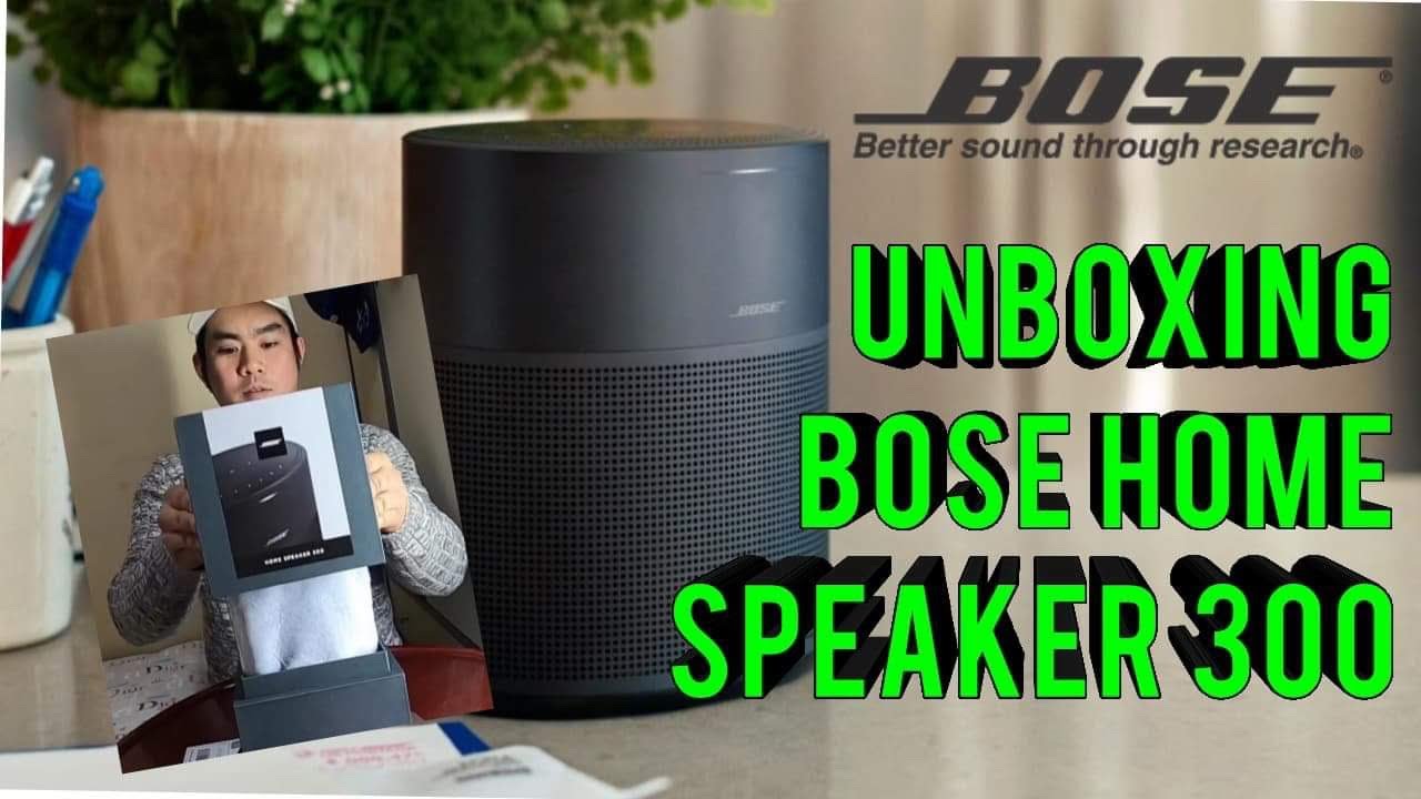 BOSE HOME 300 SPEAKER (UNBOXING & SOUND TEST) - YouTube