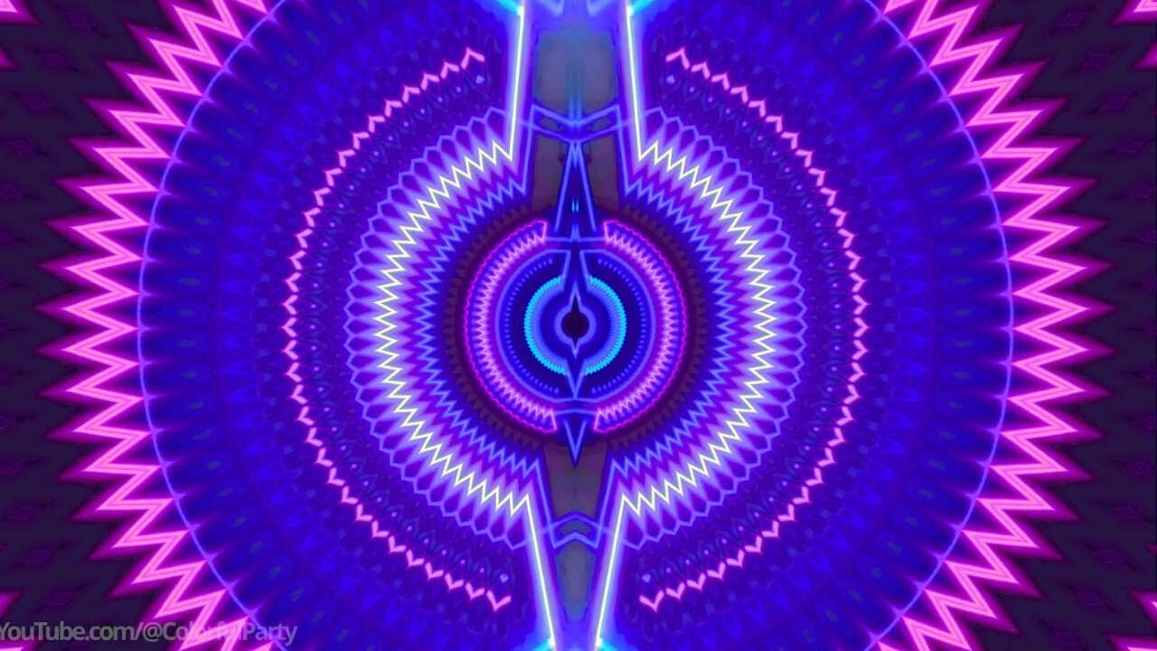 Colorful Disco Party Lights | Flashing Music Screen Effect 🥳 - YouTube