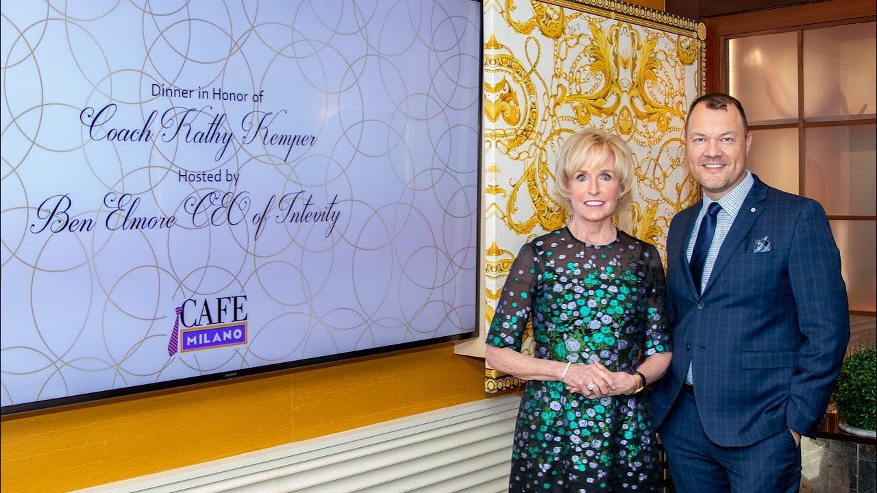 VIPs Pay Tribute to Coach Kathy Kemper - YouTube