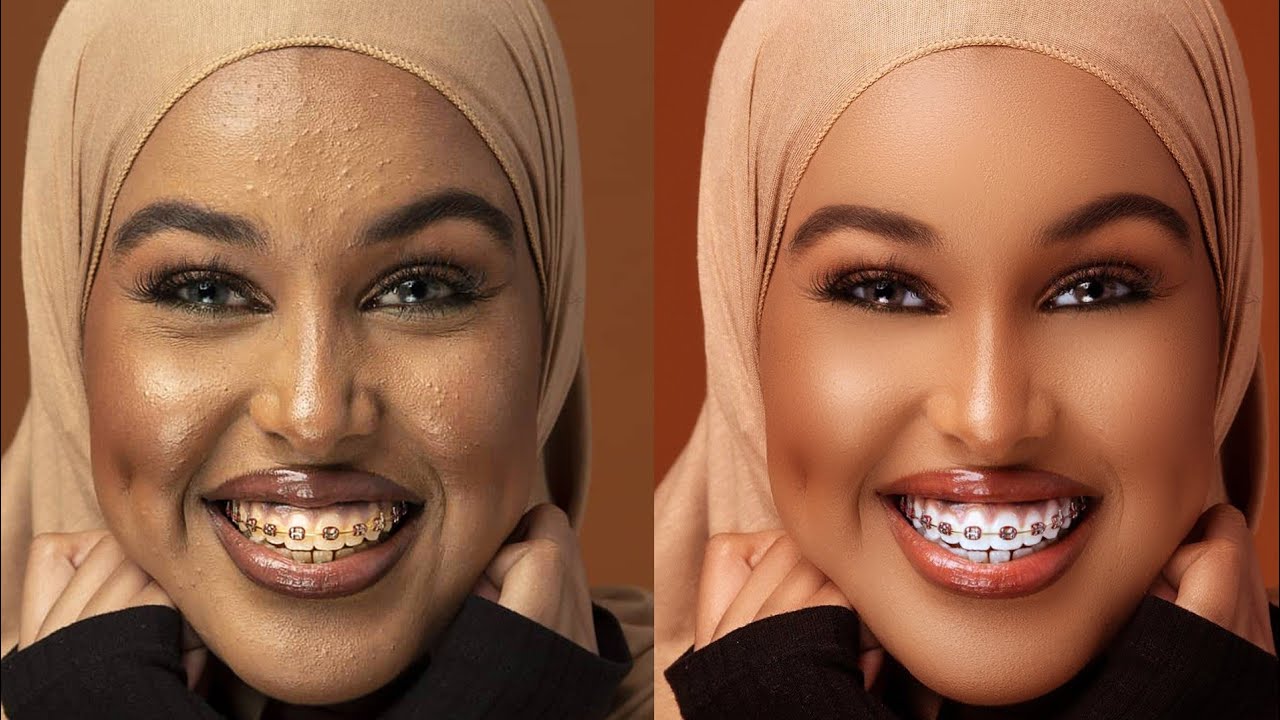 High-End Skin Retouching For Begginer | Frequency Separation Photoshop ...