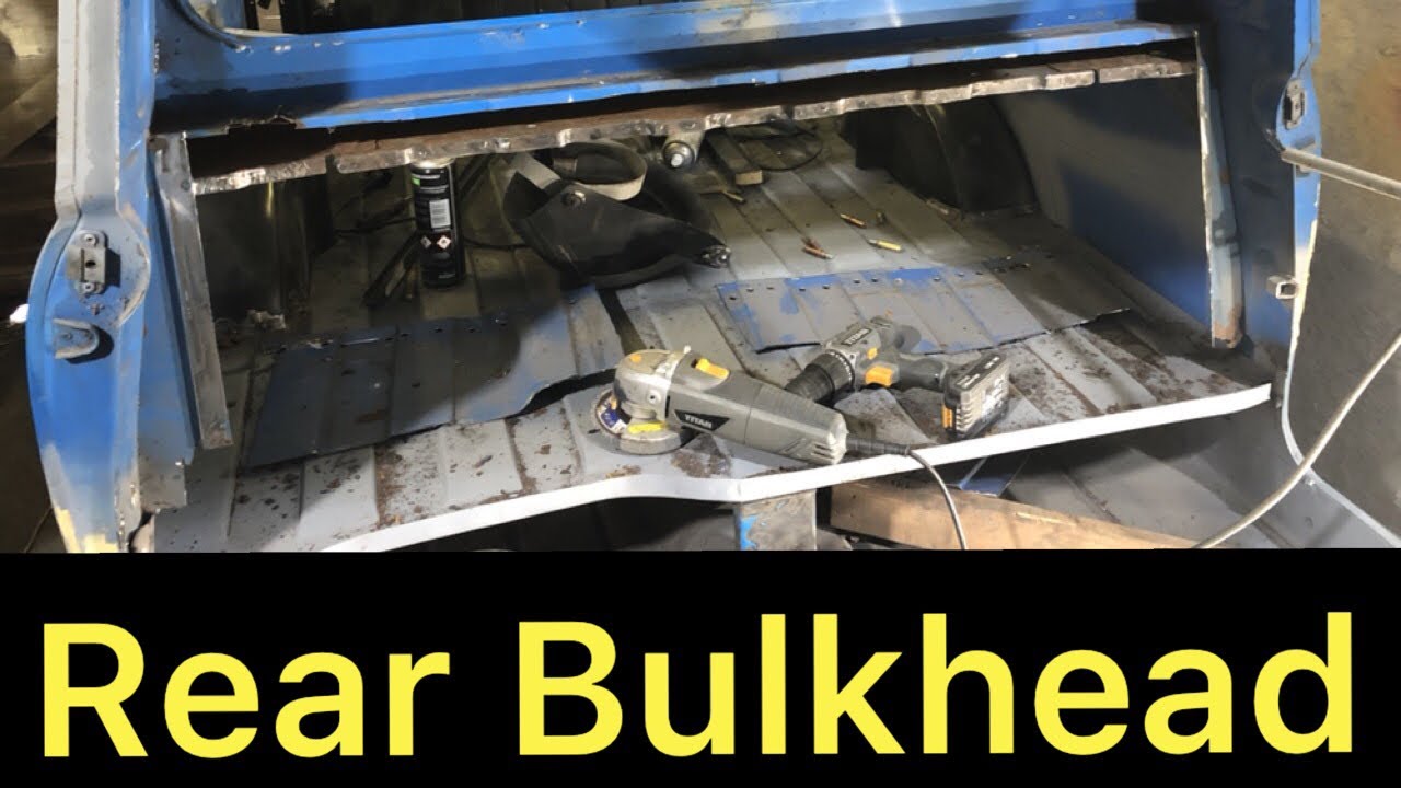 Classic Mini Pickup Restoration Ep55 - Rear Bulkhead - YouTube