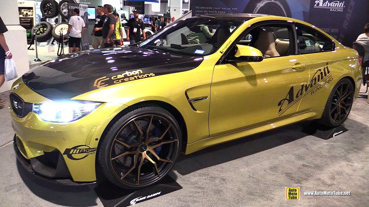 2016 BMW M4 Custom with Avanti Mags and Dinan Kit - Walkaround - SEMA ...