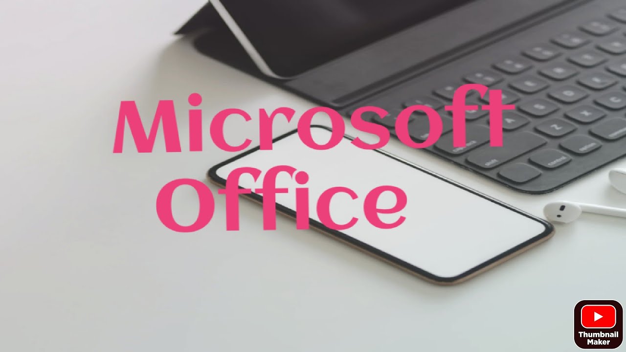 Microsoft Office ms office package ms office type - YouTube