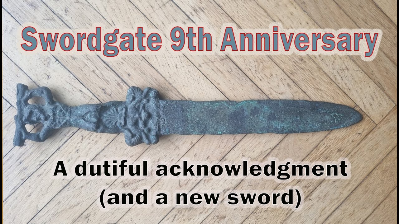 Swordgate 9th Anniversary (and a new Fake Hercules Sword!) - YouTube
