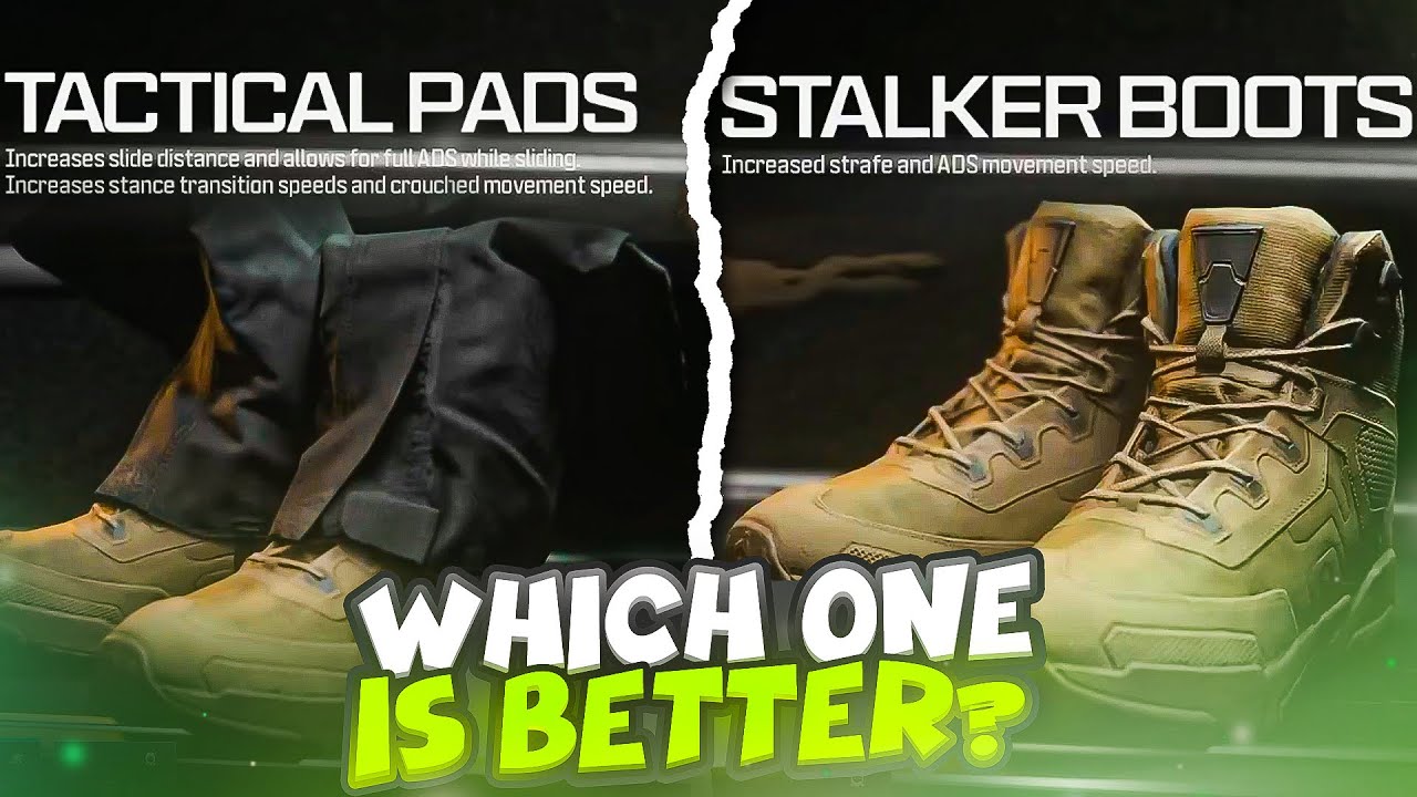 MWIII Movement/Loadout Guide PT.1 (Tactical Pads vs Stalker Boots) - YouTube