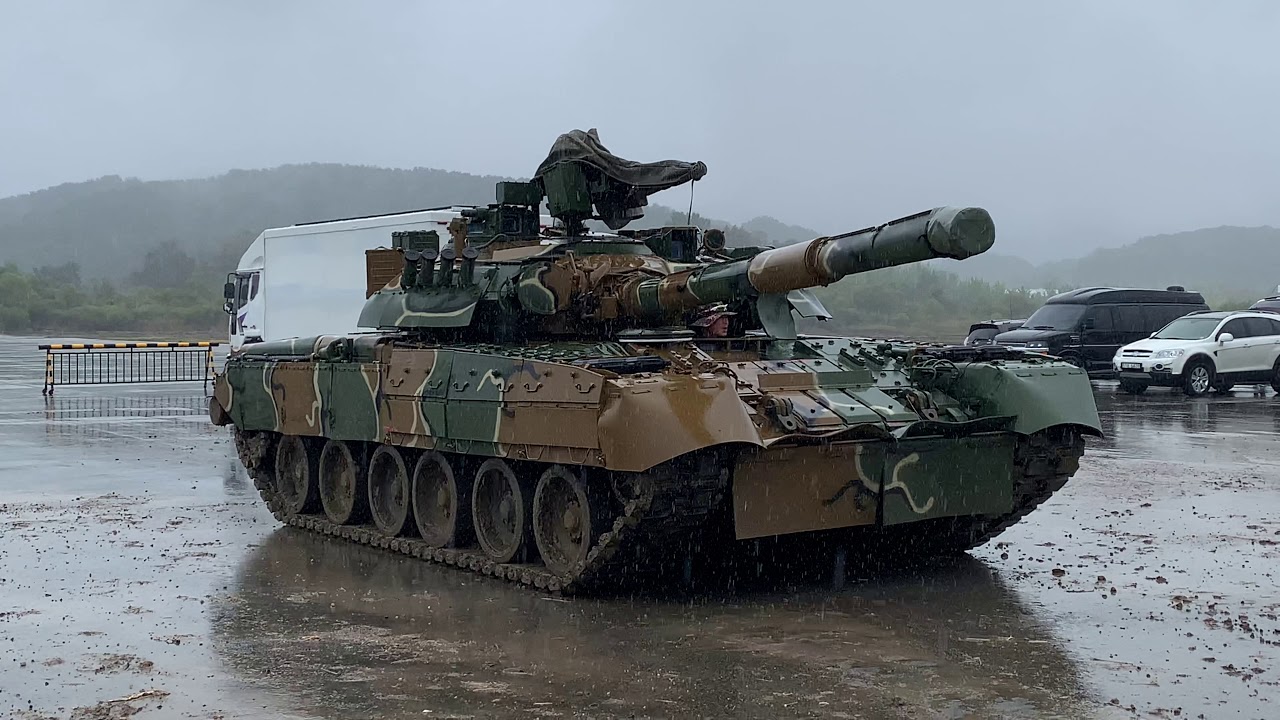 korean ROK T-80U SPECIAL PAINTING - YouTube