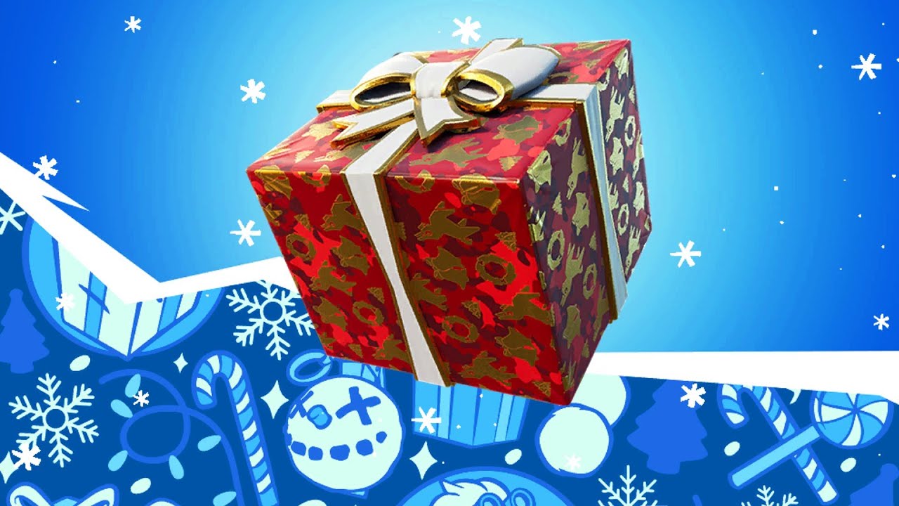 USE A HOLIDAY PRESENTS ITEM | Fortnite Winterfest Quests 2021 - YouTube